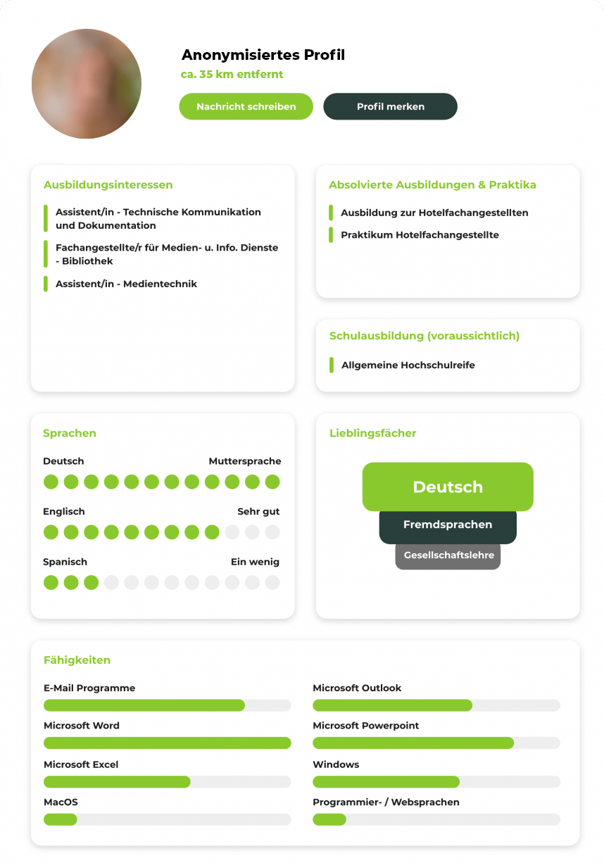Nachwuchsrekrutierung. Aus der Region, für die Region. – beAzubi